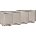 Amazon.com: Henn&Hart Presque TV Stand, 68" Wide, White : Home & Kitchen