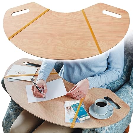 Burwells Armchair Lap Table Tray For Reading Writing Laptop Stand ...