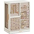 Amazon.com: SONGMICS Jewelry Box 360° Rotating, Jewelry Storage Case ...