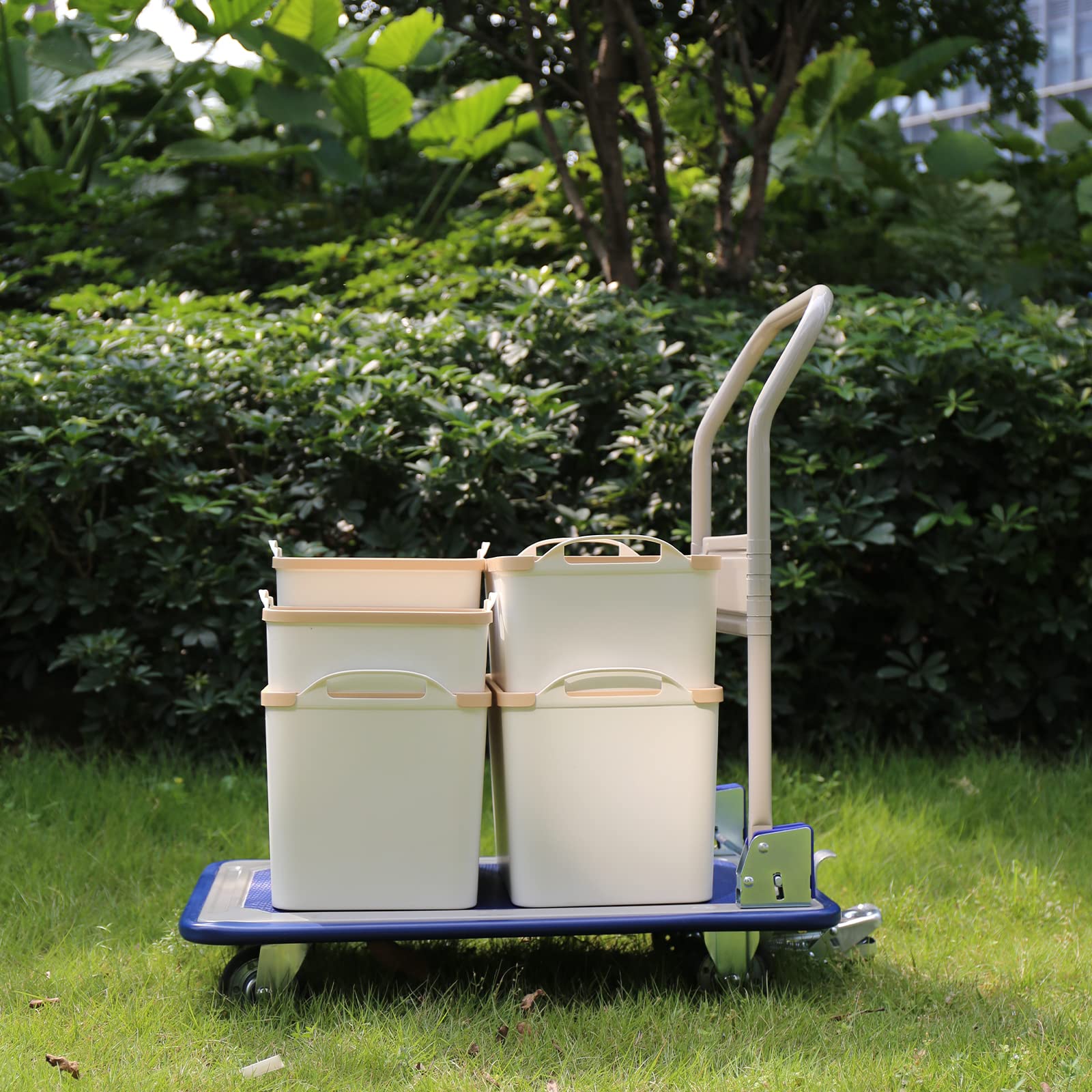 Mua Uholan Folding Steel Platform Truck with Brake Design Push Cart ...