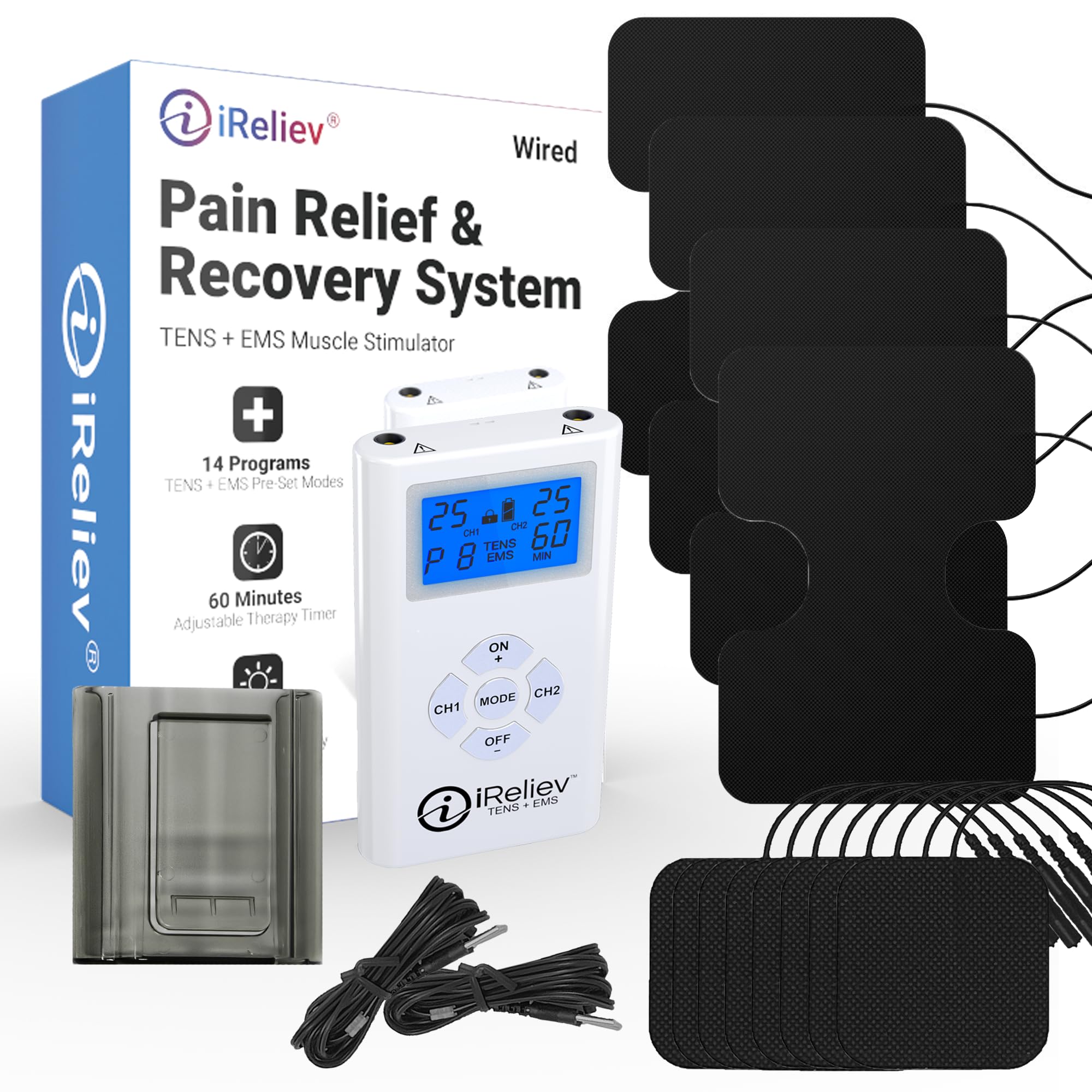 Mua iReliev TENS + EMS Combination Unit Muscle Stimulator for Pain ...
