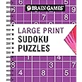 Amazon.com: Brain Games - Large Print Sudoku Puzzles (Green): 9781640304598: Publications ...