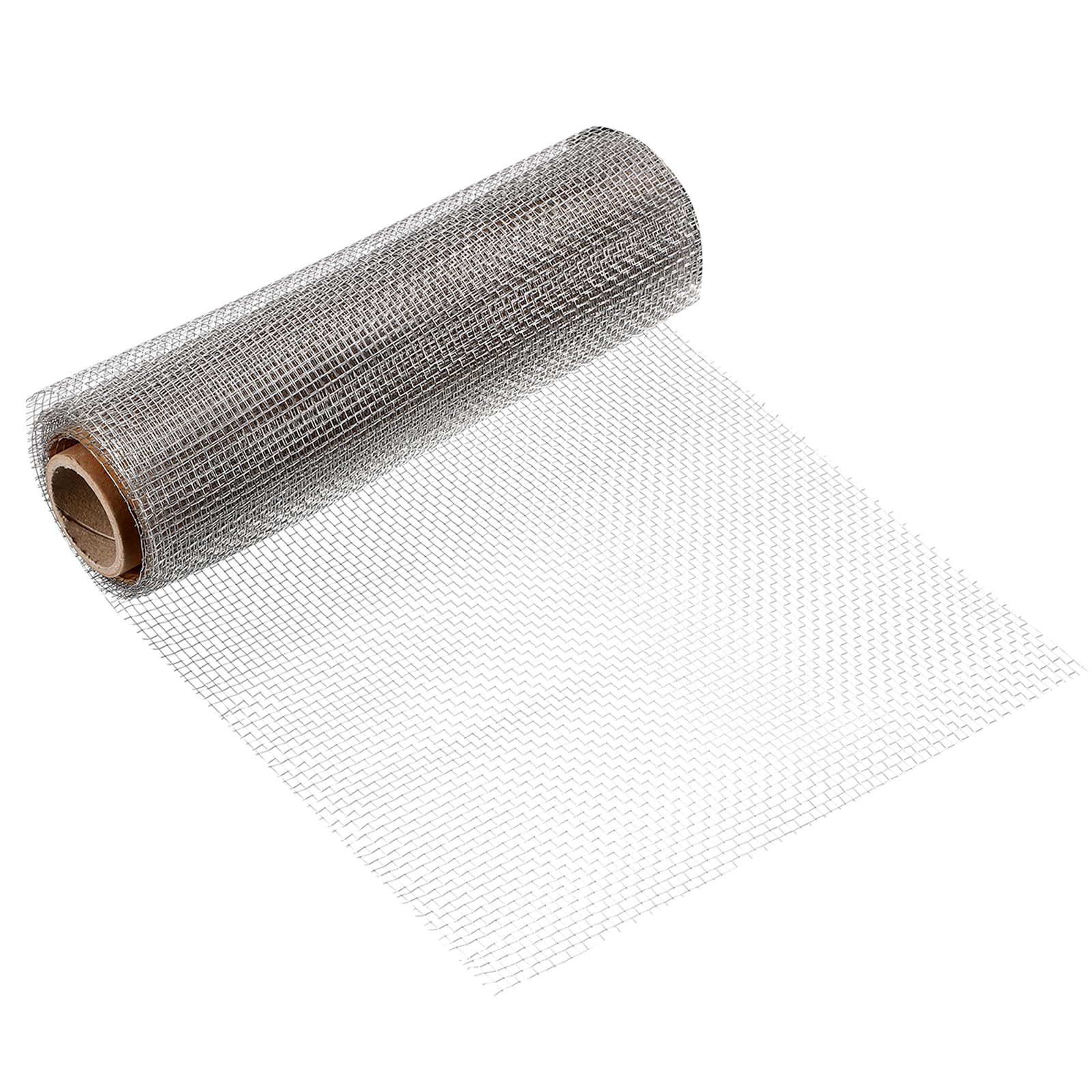 uxcell 8 Mesh 79" x 10" Woven Wire Mesh, 316 Stainless Steel Air Vent ...