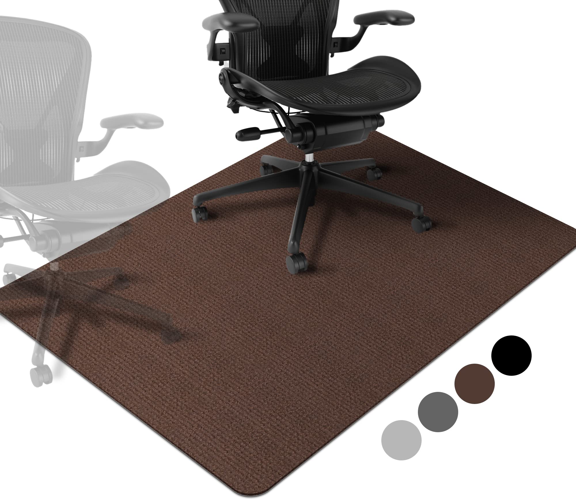 Office Hardwood Floor Chair Mat - Computer Chair Mat for Hardwood ...