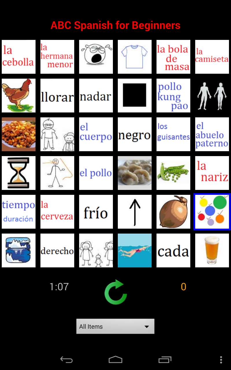 Amazon.com: ABC Spanish for Beginners: Appstore for Android