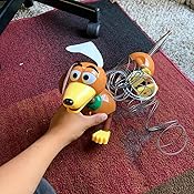 Amazon.com: Slinky Disney Pixar Toy Story 4 Dog Kids Pull Spring Toy ...