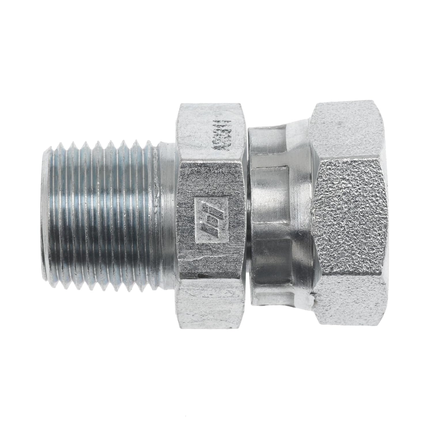 3/8-18 Male NPTF x 1/2-14 Female NPSM Thread Brennan Industries 1404-06 ...