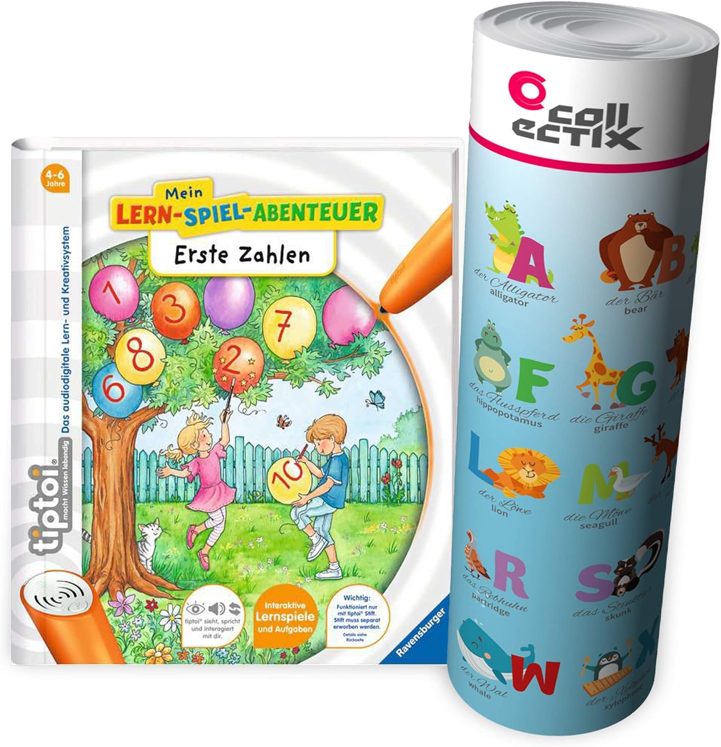 Ravensburger tiptoi Book from 4 years my first numbers Learning Game ...