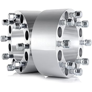 Amazon.com: (4)3" (75mm) 6x5.5 (6x139.7) Wheel Spacers Fits Chevy ...