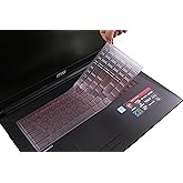 Amazon.com: Keyboard Cover for MSI Raider GE77HX GE77 GE76 GE75 GE63 ...