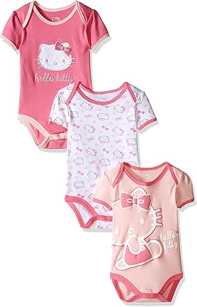 Amazon.com: Hello Kitty Baby Girls' Multi Pack Bodysuits: Clothing