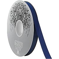 Amazon.com: McGinley Mills 9/16" W Acetate Satin Ribbon, White, 100 ...