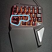 Amazon.com: ACEPHA T9 Pro Gaming Keypad Gameboard with Programmable ...