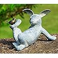 Amazon.com : SPI Home 33674 Playful Rabbit Garden Sculpture : Outdoor ...
