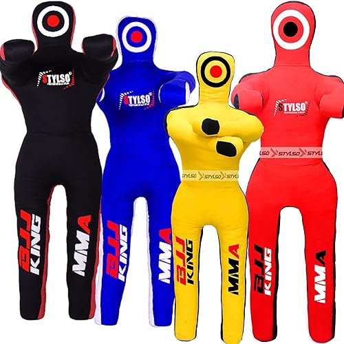 Un-Filled Wrestling Dummy Grappling Dummy for Jiu Jitsu BJJ MMA Judo ...