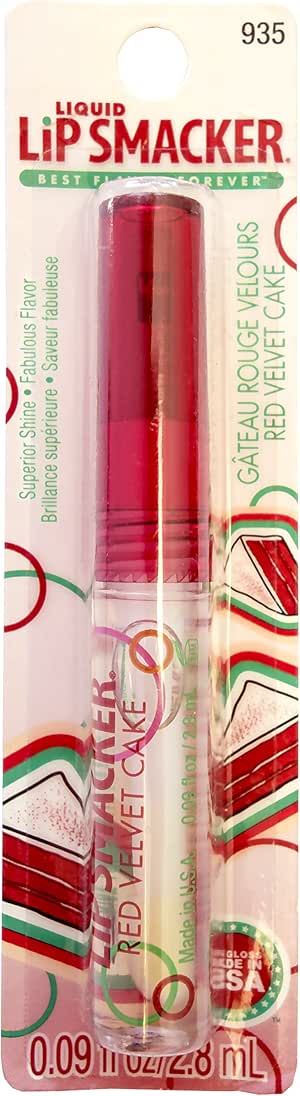 Amazon.com: Lip Smacker Liquid Sponge-On Lip Gloss 935 Birthday Cake ...