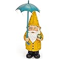 Amazon.com: VP Home Rain Slicker Gnome Solar Powered LED Outdoor Decor ...