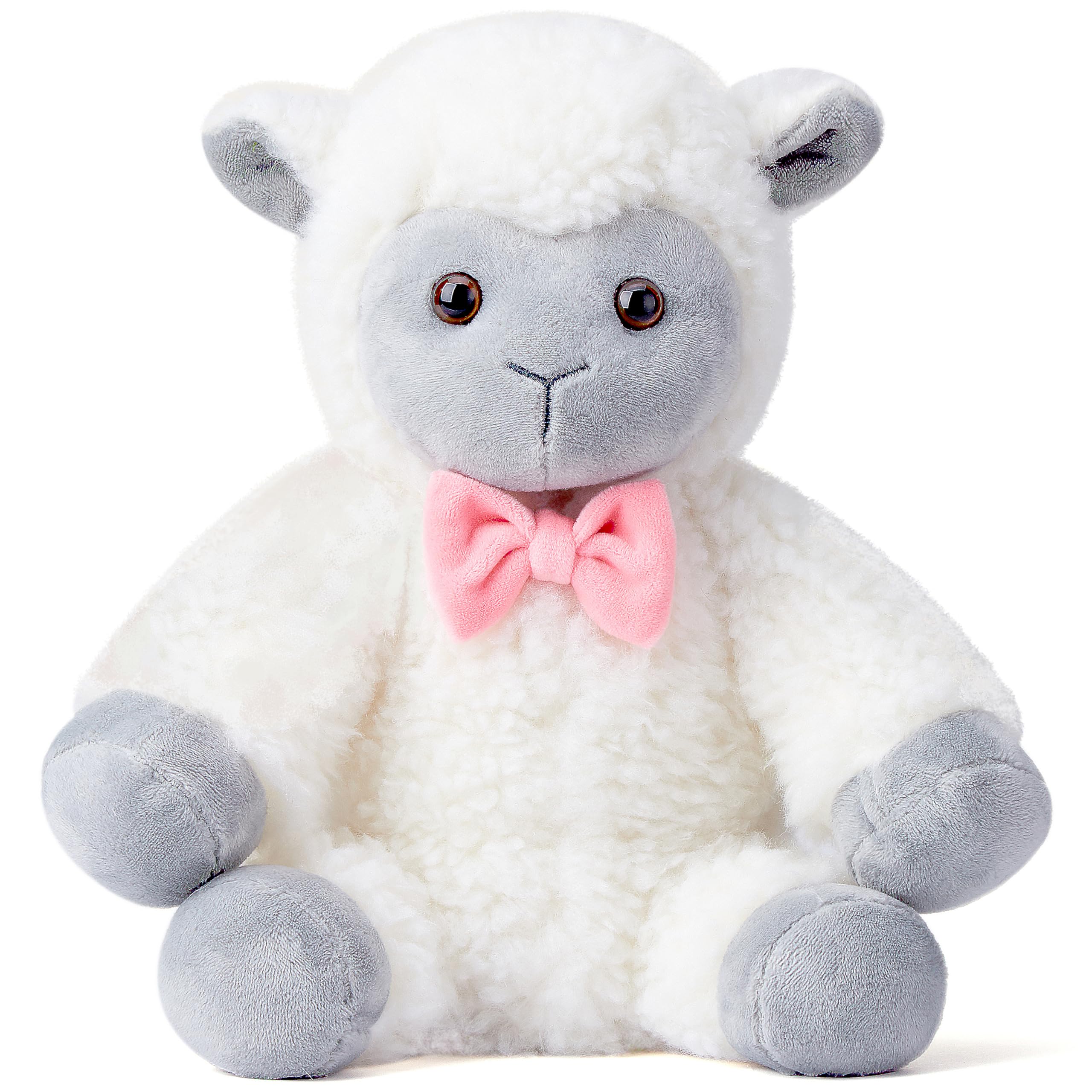 IKASA Sheep Stuffed Animals Plush Toys,10" Cute Plushie Soft Cuddly Toy ...