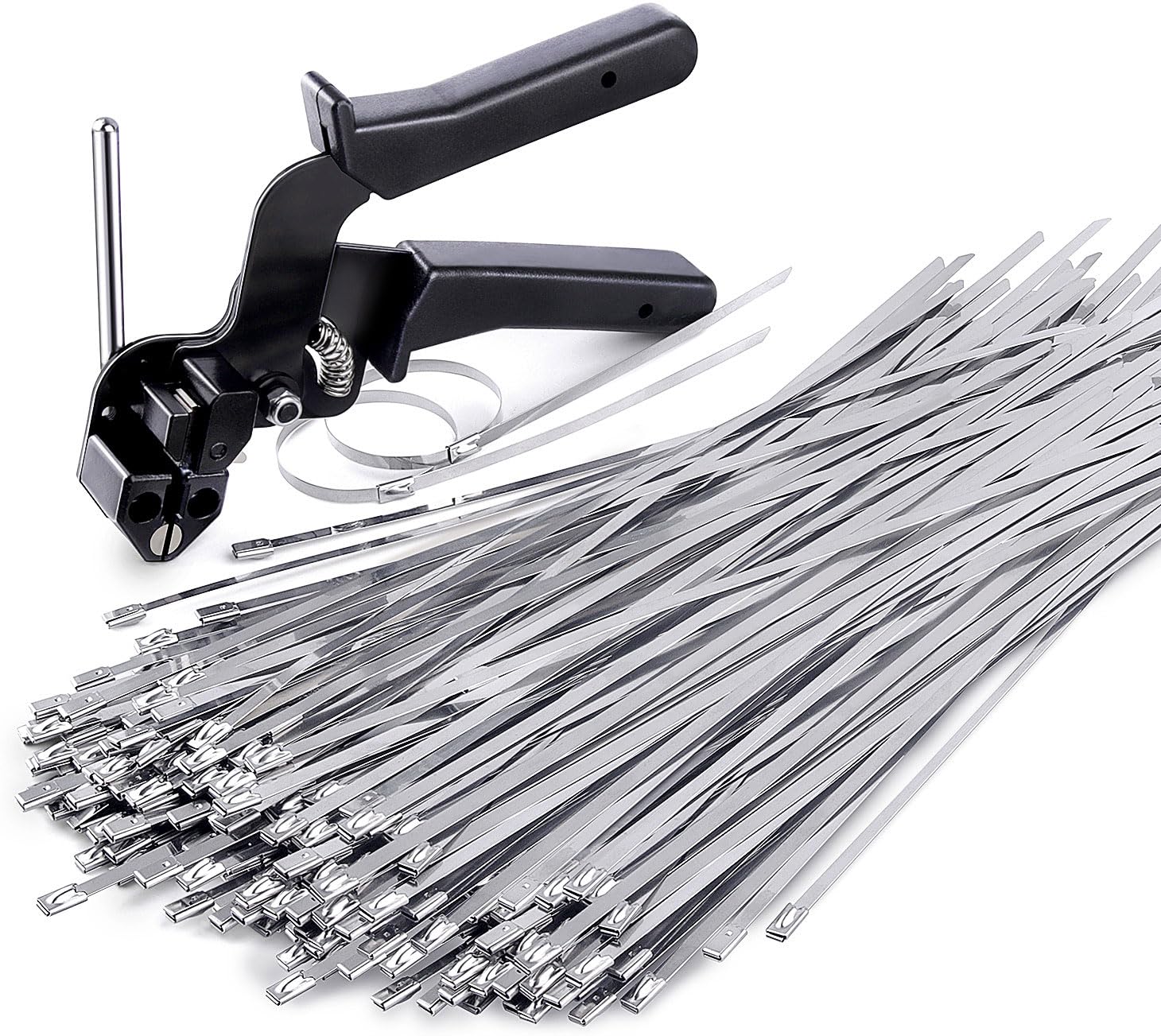 Sinlon Stainless Steel Cable Tie Gun, Special Tool For Fastening And ...