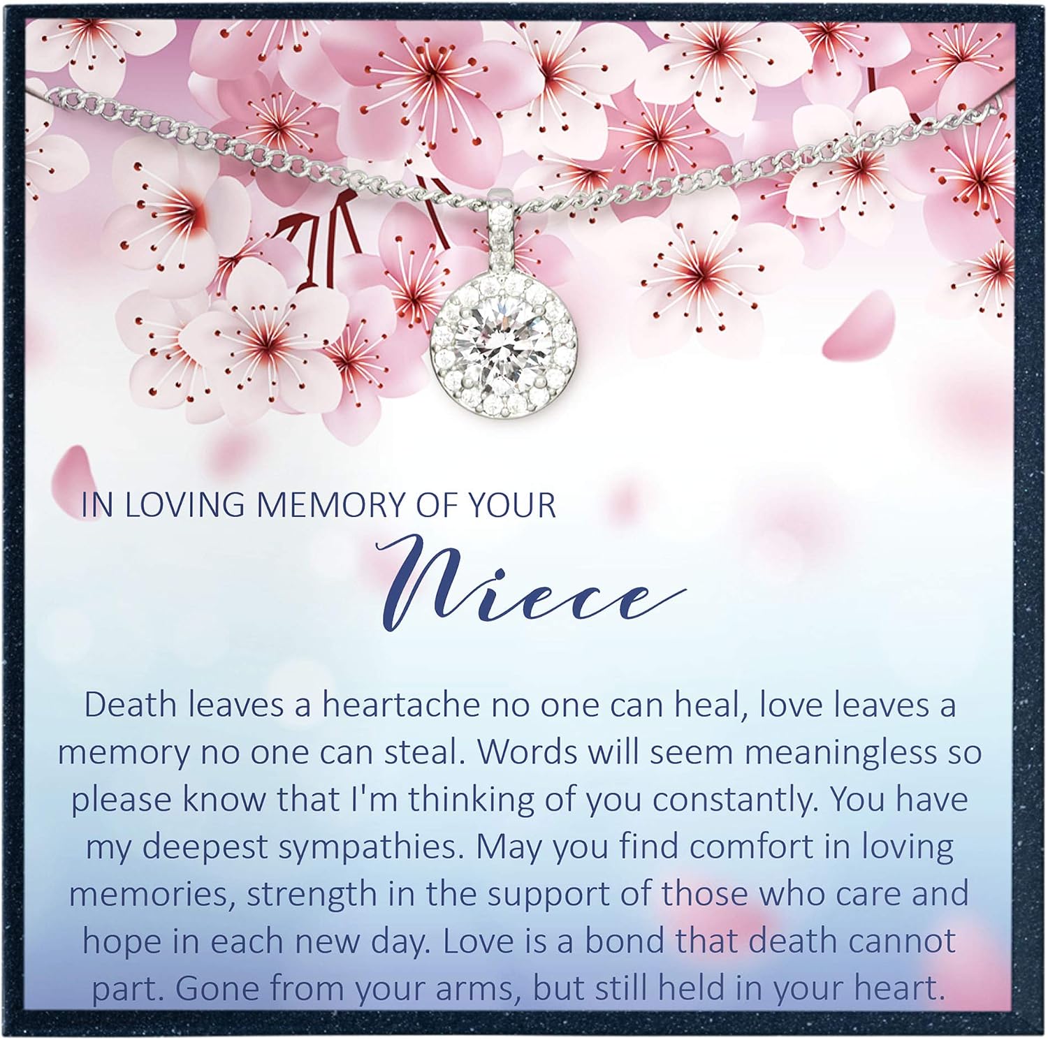 in Loving Memory of Niece Gift for Niece Memorial Gift for Niece ...