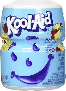 Kool-Aid Sugar Sweetened Ice Blue Raspberry Lemonade, 517g (Pack of 12 ...