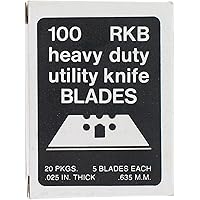 Amazon.com: 100 Count 3 Notch Utility Knife Blades RKB100 : Tools ...