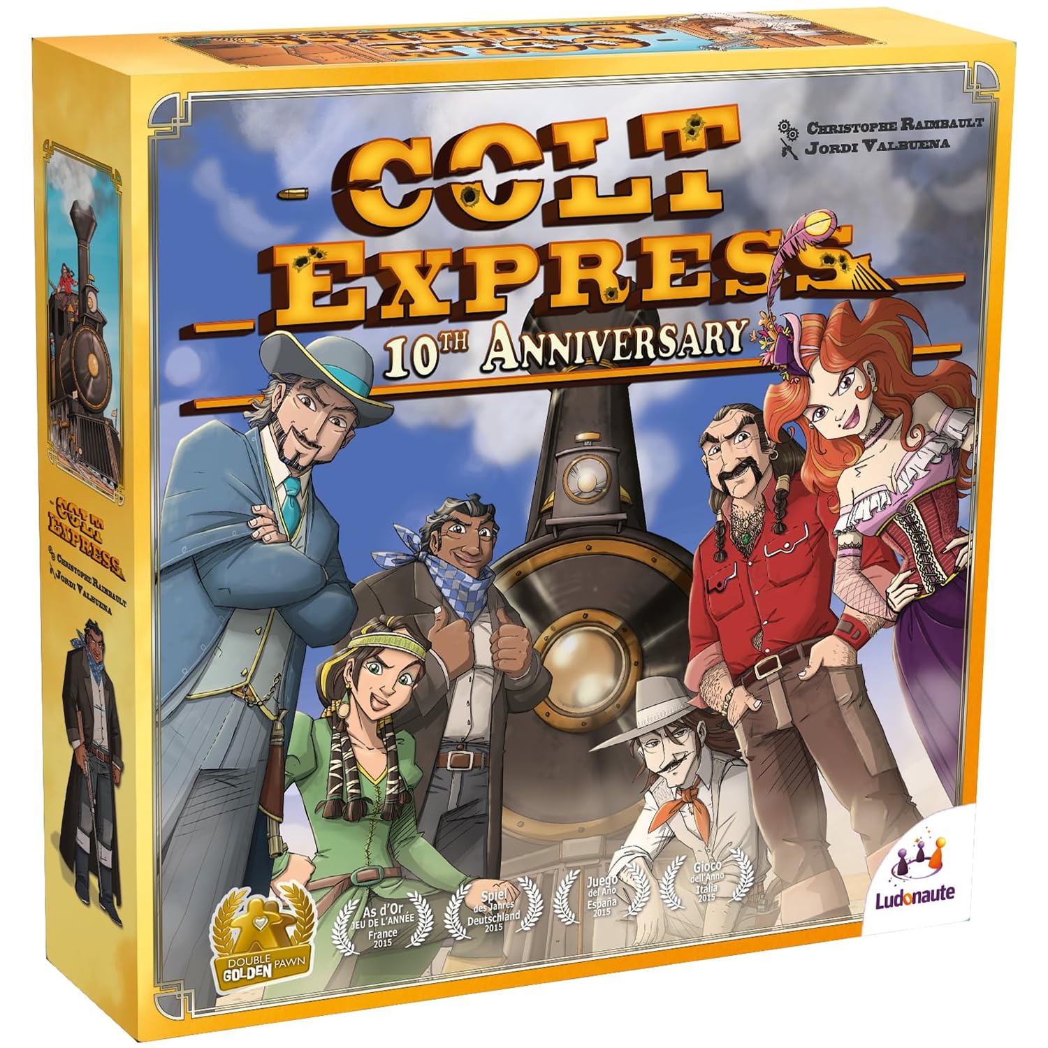 Colt Express: 10th Anniversary - Strategy Board Game, Wild West Train ...