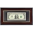 Amazon.com - GMFrames Mahogany Dollar Bill Frame with Black Mat or ...