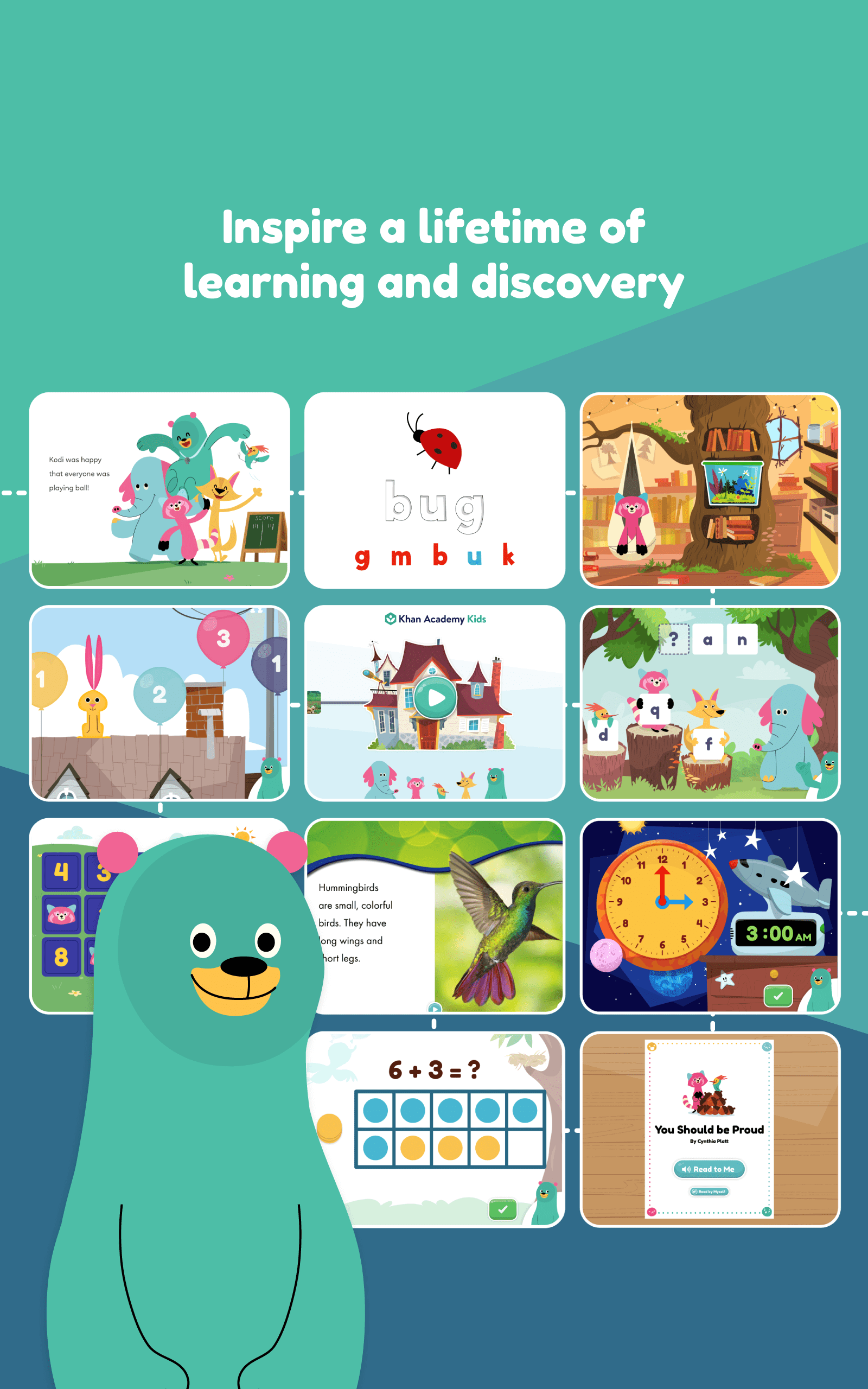 Khan Academy Kids: Free educational games & books:Amazon.com:Appstore ...