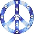 Amazon.com: Imagine This 4-3/4-Inch by 4-3/4-Inch Peace Sign Car Magnet ...