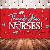 Amazon.com: LOONELO Thank You Nurses Backdrop with 70.8"X43.3", Happy ...