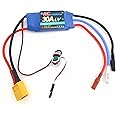 Amazon.com: 30A RC Brushless Motor Electric Speed Controller ESC 3A ...