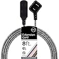 Amazon.com: Cordinate Designer 3-Outlet Extension Cord, 2 Prong Power ...