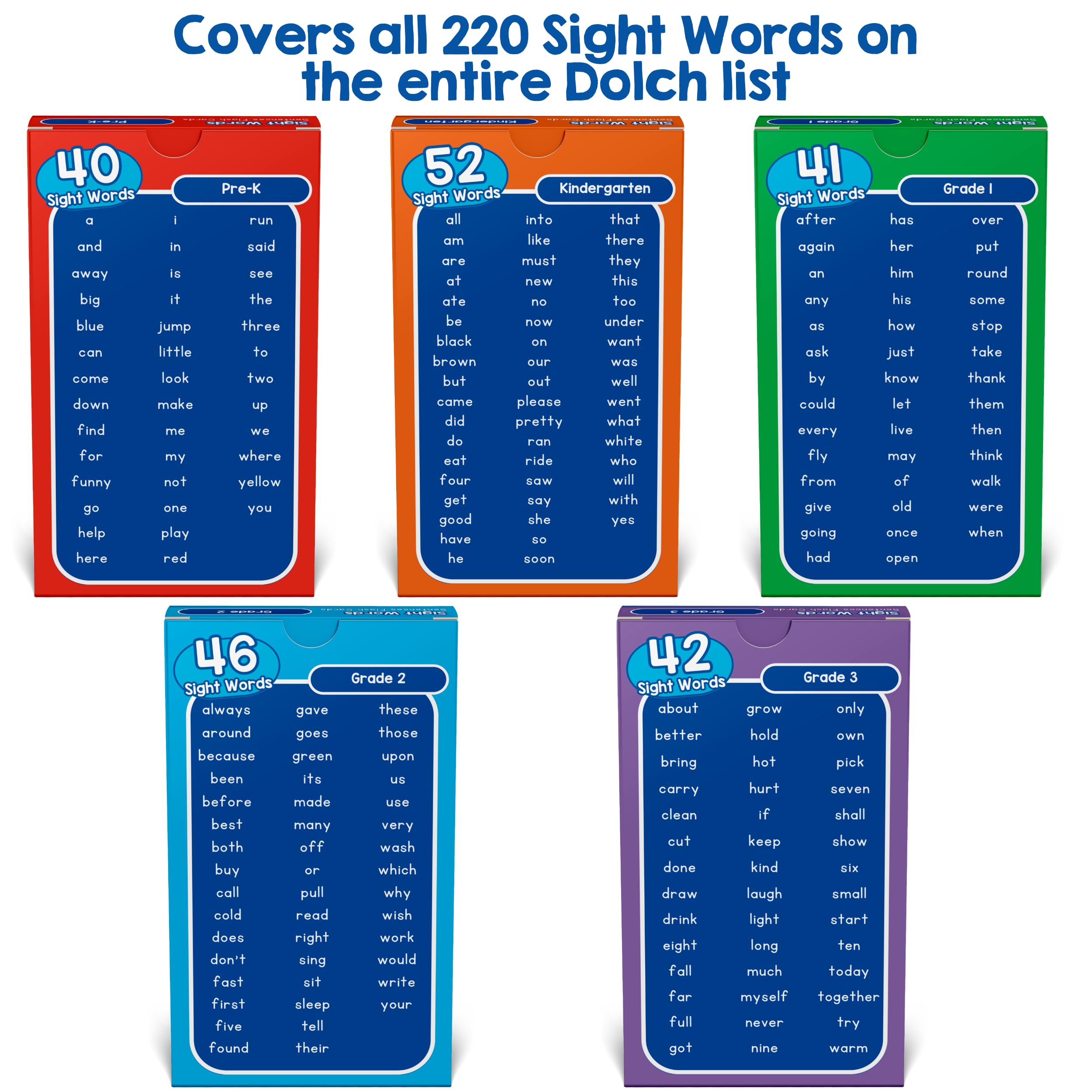Mua LEARNING BUGS 220 Very First Sight Words Sentences Flash Cards ...