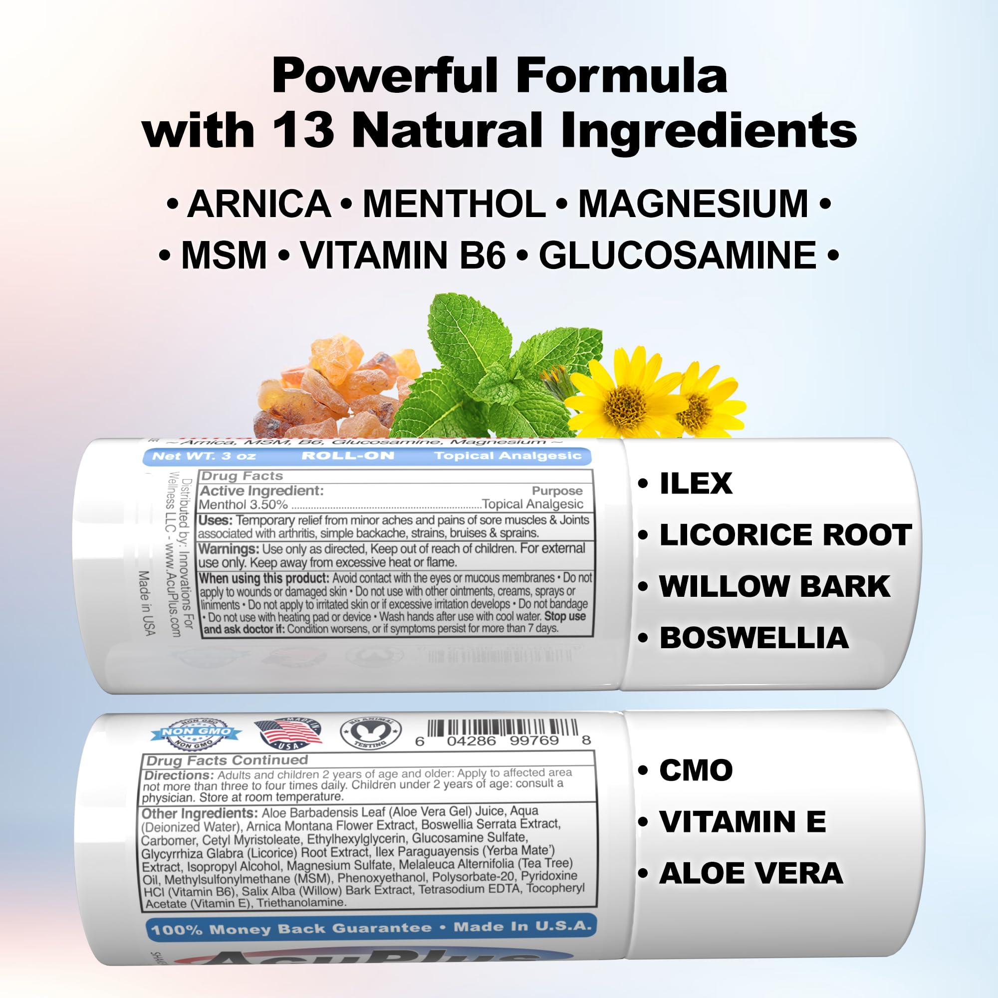 Mua AcuPlus - Pain Relief Roll On - Topical Anti Inflammatory to Soothe ...