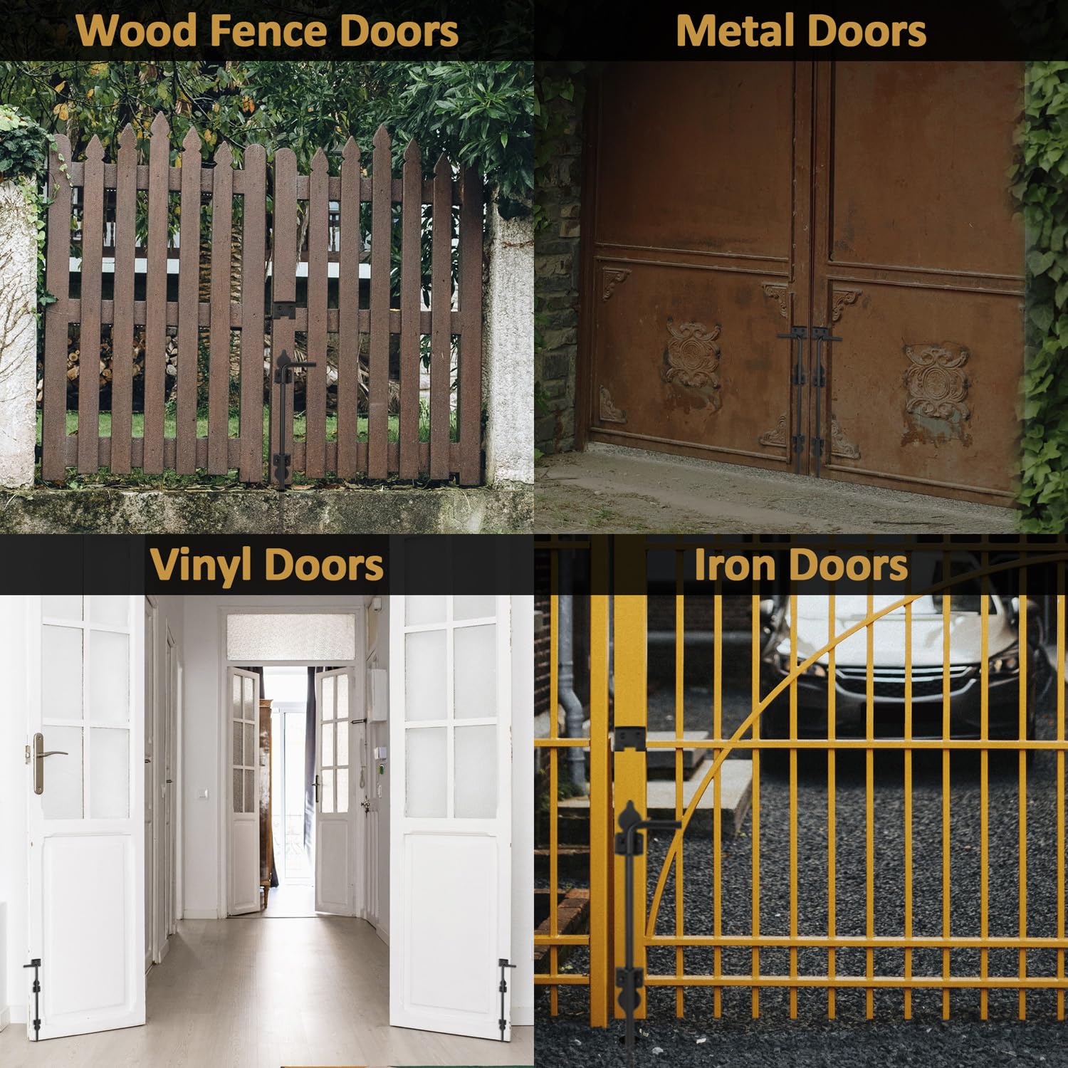 Mua 24 Inch Cane Bolt Gate Drop Rod Heavy Duty Gate Hardware, Gate ...