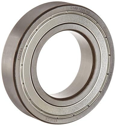 FAG 6213-2ZR-C3 Deep Groove Ball Bearing, Single Row, Double Shielded, Steel Cage, C3 Clearance ...