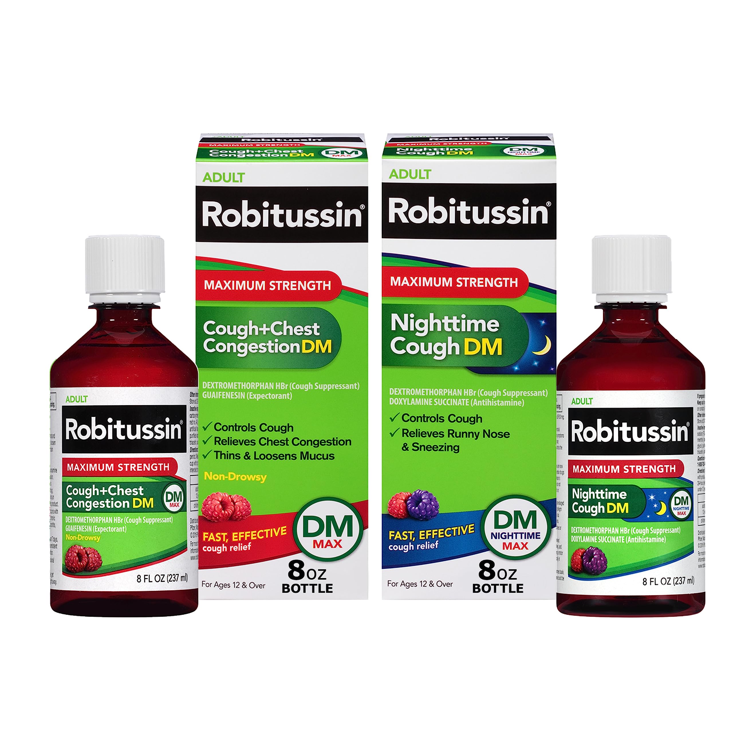 Mua DM Max Cough Plus Chest Congestion and Robitussin Maximum Strength ...