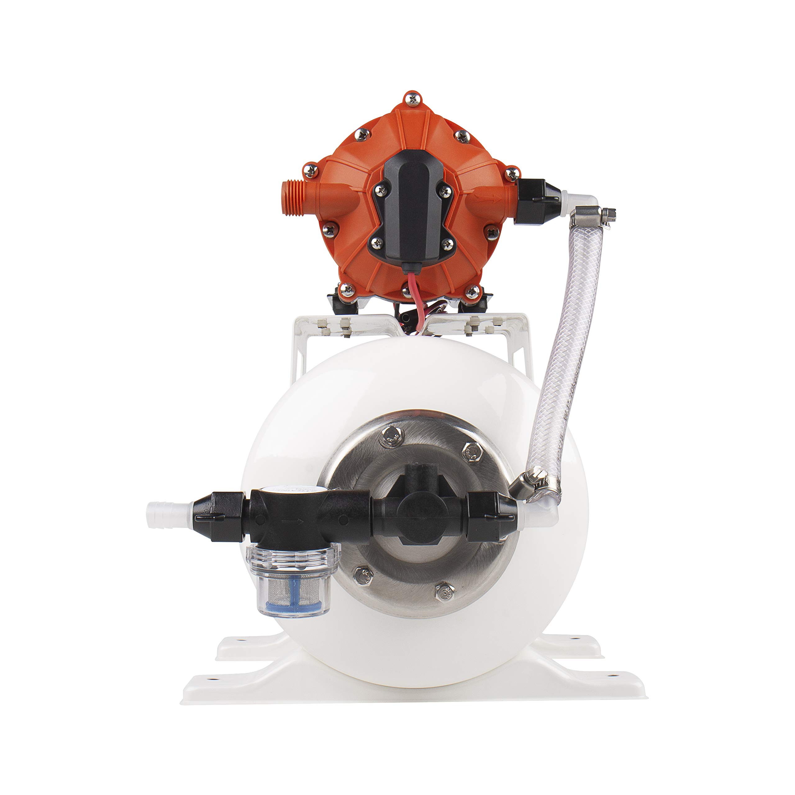 Seaflo Diaphragm Pump SEAFLO 220V 1.5 GPM 60 PSI 31-Series DC Diaphragm ...