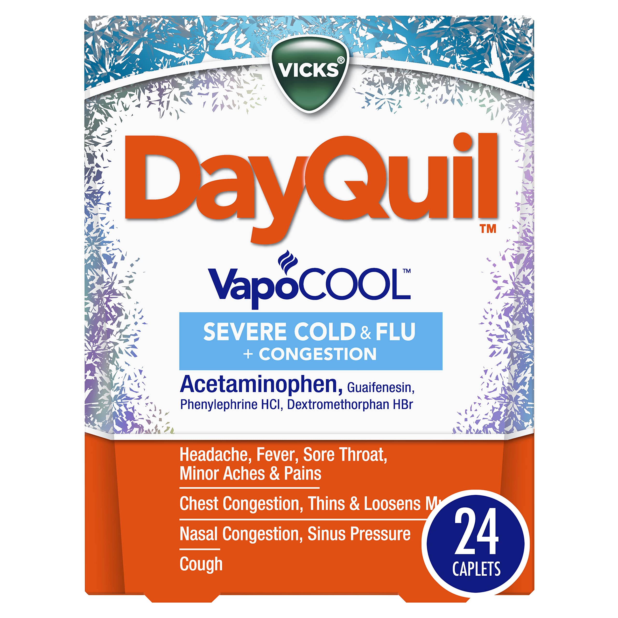 Mua DayQuil VapoCOOL SEVERE Cold & Flu + Congestion Medicine, Non ...