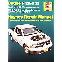 DODGE FULL-SIZE PICK-UPS REPAIR SHOP & SERVICE MANUAL For RAM 1500 ...