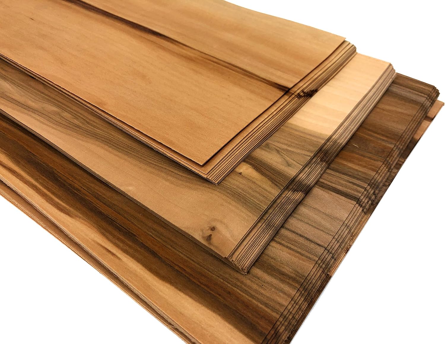 1qm Holzfurniere = 17-28 Platten, Echtholz Furniere aus Massivholz in ...