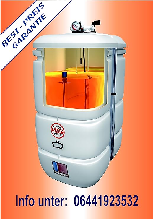 Buderus / Schütz Öltank im Tank 1500 l Kunststoff + Zubehörpaket 1A ...