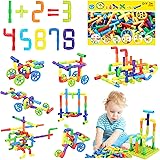 Amazon.com: Smart Builder STEM Toys Tube Locks Building Blocks ...