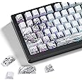 Amazon.com: XVX Shine Through Keycaps - Double Shot PBT Keycaps 60 65 75 100 Percent, Side Print ...