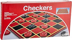 Amazon.com: Pressman Checkers -- Classic Game With Folding Board and ...