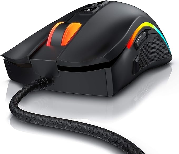 Titanwolf - Gaming Maus Wing - Mouse Pixart: Amazon.de: Computer & Zubehör