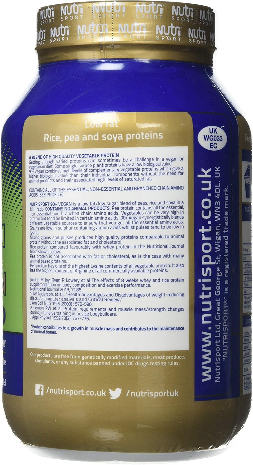 NutriSport 90+ Vegan Chocolate Protein Powder – BigaMart