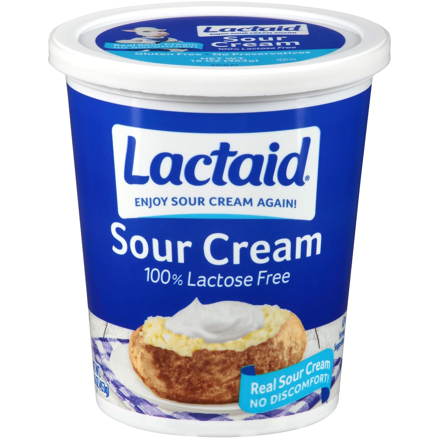 Lactaid Sour Cream, 16 oz: Amazon.com: Grocery & Gourmet Food