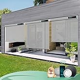 Amazon.com : SmartWings Motorized Outdoor Patio Shades, Compatible with ...